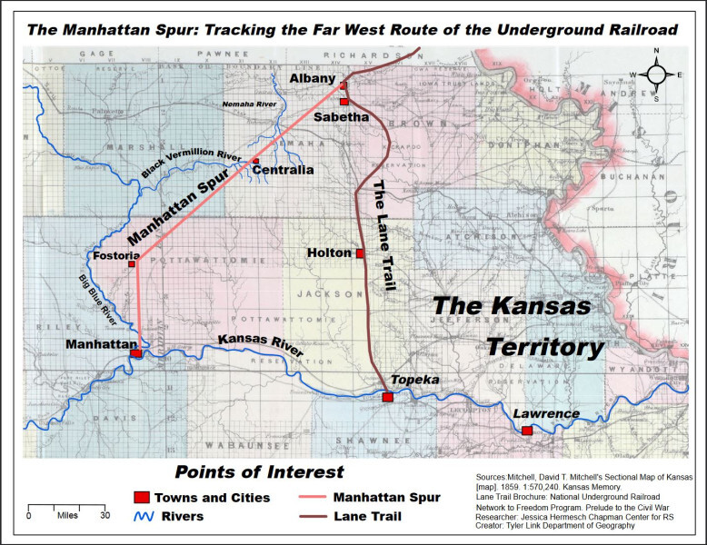 Kansas Underground Railroad | Chapman Center | Chapman Center Digital ...